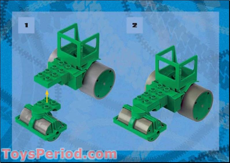 LEGO 3295 Roley's Road Set Instructions and Parts List