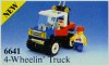 LEGO 6641 4-Wheelin' Truck Instructions and Parts List