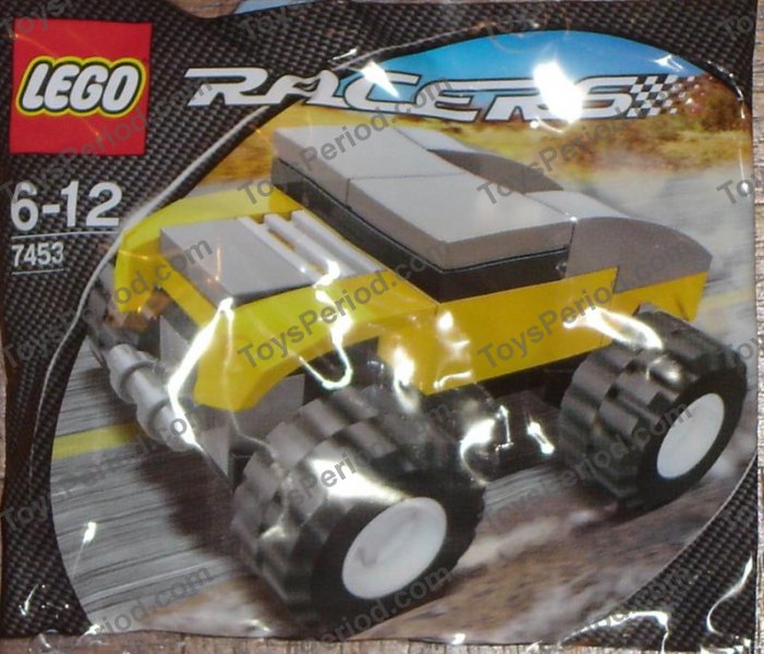 LEGO 7453 Yellow and Black Off Road Racer Set Parts List