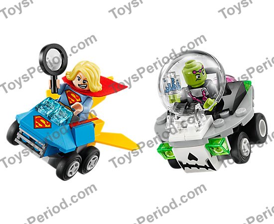 LEGO 76094 Mighty Micros: Supergirl vs. Brainiac Set Parts List