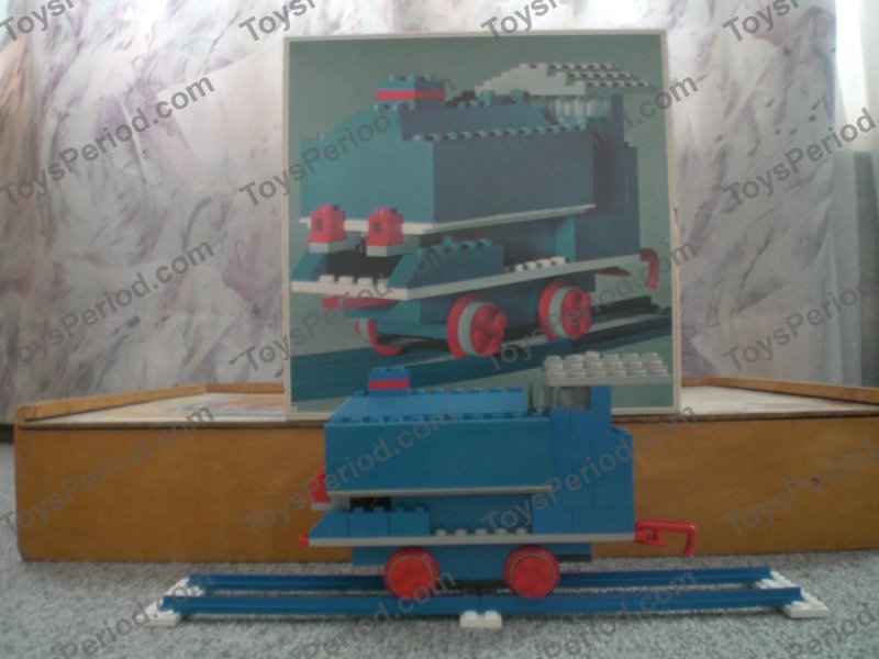 LEGO 112-2 Locomotive with Motor Instructions and Parts List