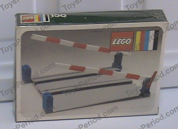 LEGO 158 Railroad Crossing Gate Set Parts List