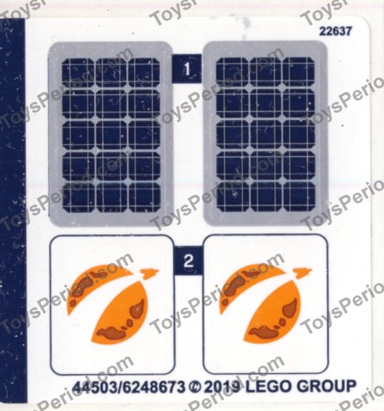 LEGO Sets with Part 60224stk01 Sticker Sheet for Set 60224 - (44503/ ...