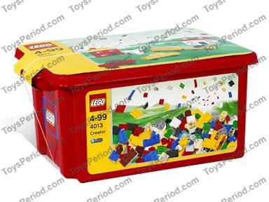 LEGO 4013 Create and Imagine Tub Set Parts List
