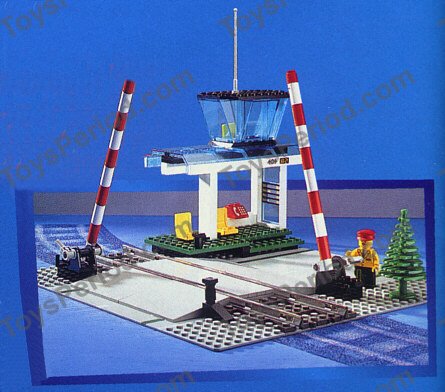 LEGO 4532 Manual Level Crossing Instructions and Parts List