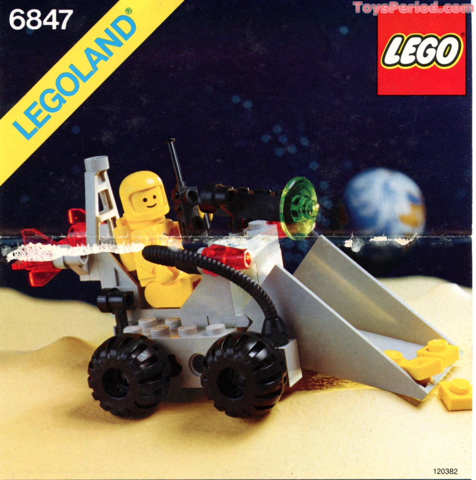 LEGO 6847 Space Dozer Instructions and Parts List