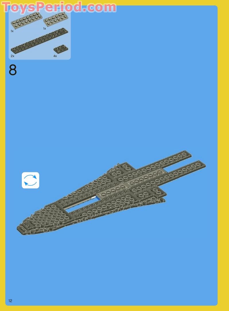 LEGO 10231 Shuttle Expedition Instructions and Parts List