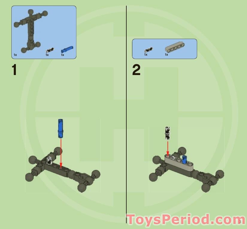 LEGO 2282 Rocka XL Instructions and Parts List