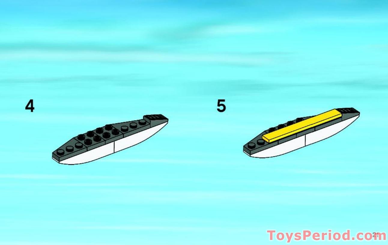 LEGO 3178 Seaplane Instructions and Parts List