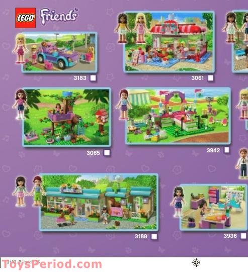 LEGO 3183 Stephanie's Cool Convertible Instructions and Parts List