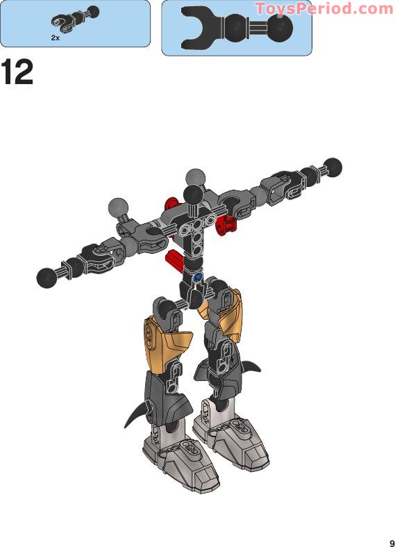 LEGO 44002 Rocka Instructions and Parts List
