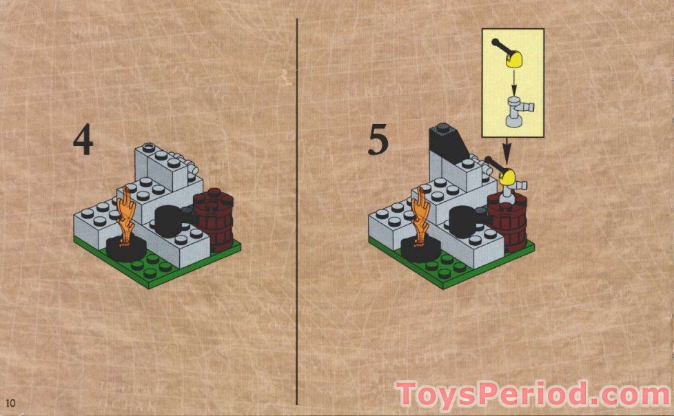 LEGO 5934 Dino Explorer Track Master Instructions and Parts List