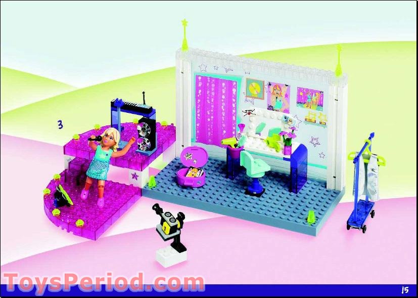 LEGO 5942 Pop Studio Instructions and Parts List