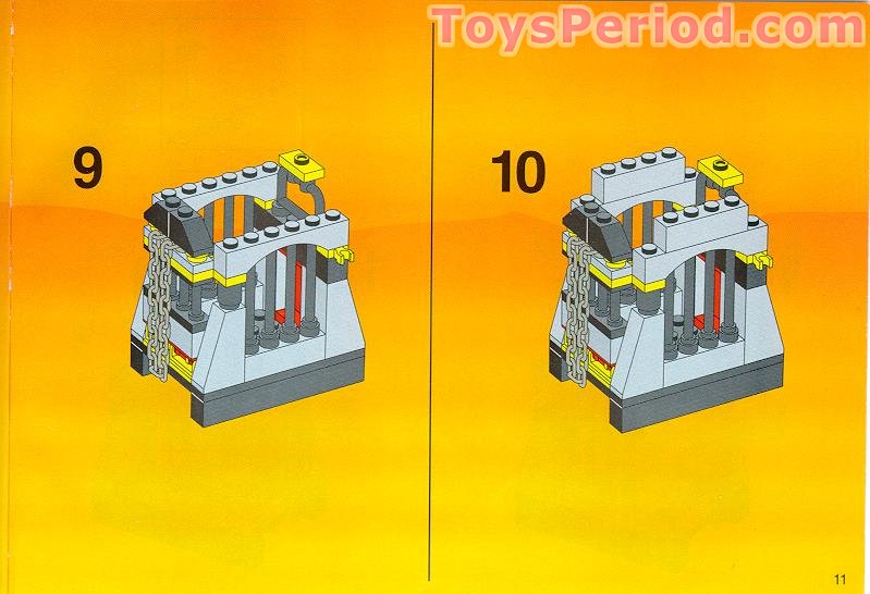 LEGO 6047 Traitor Transport Instructions and Parts List