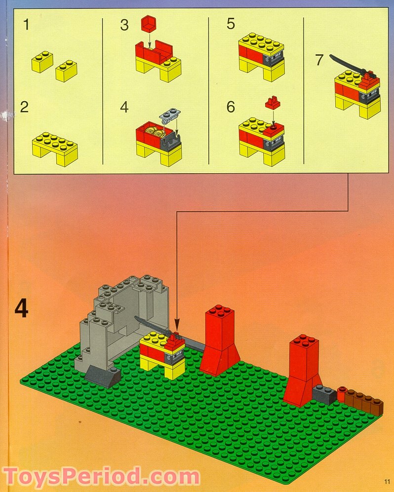 LEGO 6088 Robber's Retreat Instructions and Parts List