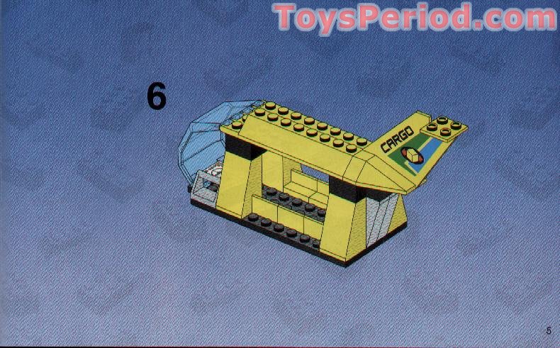 LEGO 6330 Cargo Center Instructions and Parts List