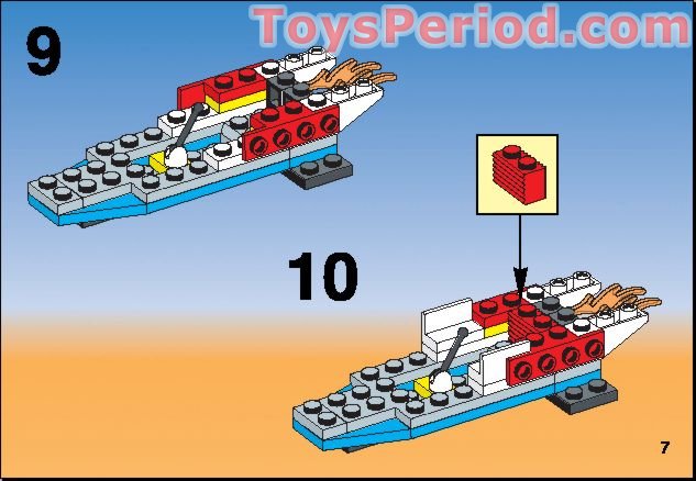 LEGO 6469 Space Port Value Pack Instructions and Parts List