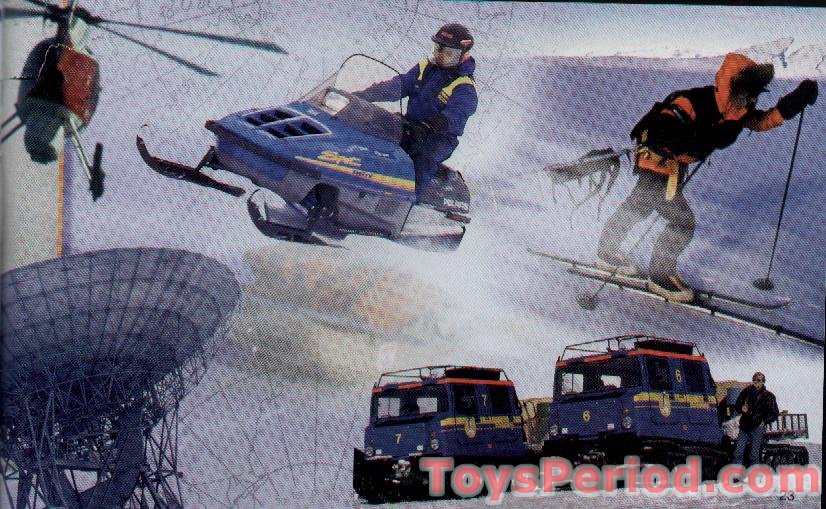 LEGO 6573 Arctic Expedition Instructions and Parts List