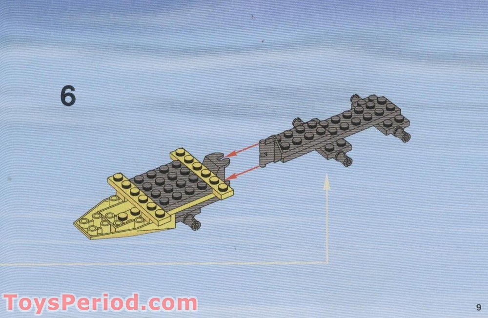 LEGO 7631 Dump Truck Instructions and Parts List