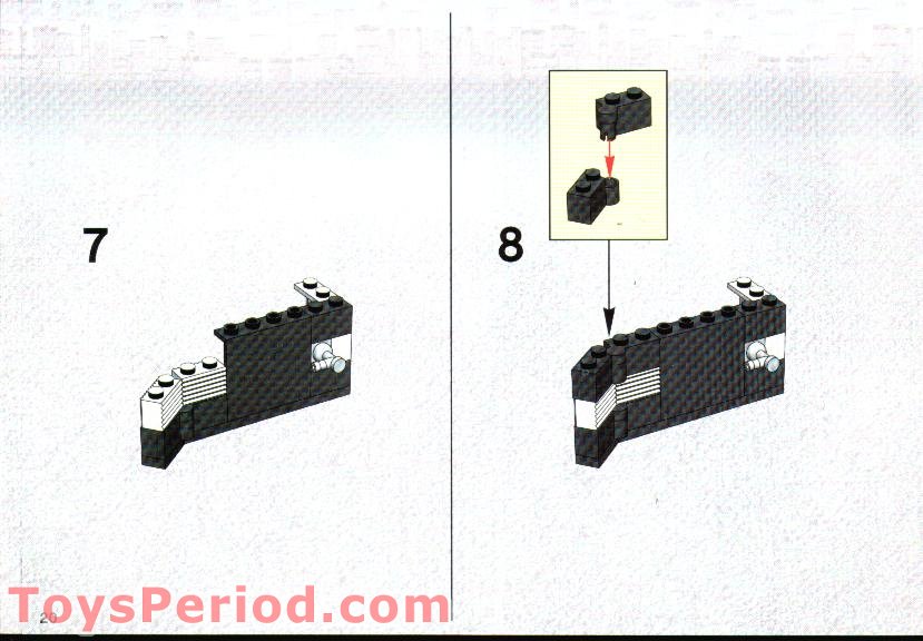 LEGO 7033 Armored Car Action Instructions and Parts List