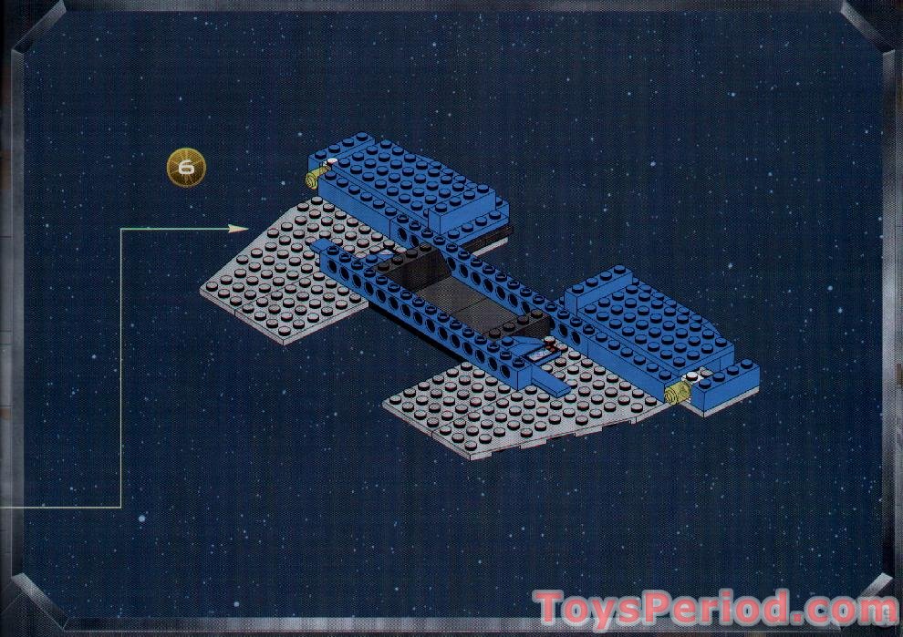 LEGO 7161 Gungan Sub Instructions and Parts List