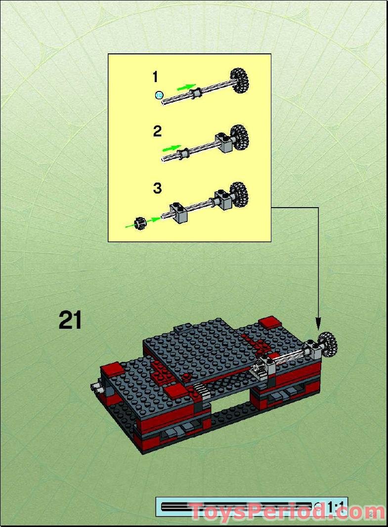 LEGO 8759 Battle of Metru Nui Instructions and Parts List