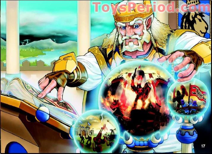 LEGO 8796 King Mathias (Series 2) Instructions and Parts List