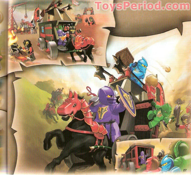 LEGO 8875 King's Siege Tower Instructions and Parts List