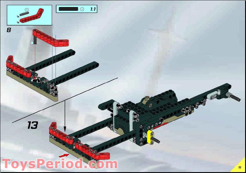 LEGO 8472 Street 'n' Mud Racer Instructions and Parts List