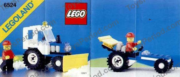 LEGO 6524 Blizzard Blazer Instructions and Parts List