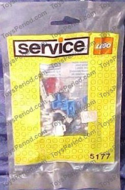 LEGO 5177 Town and Space Accessories Set Parts List