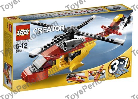 LEGO 5866 Rotor Rescue Set Parts List