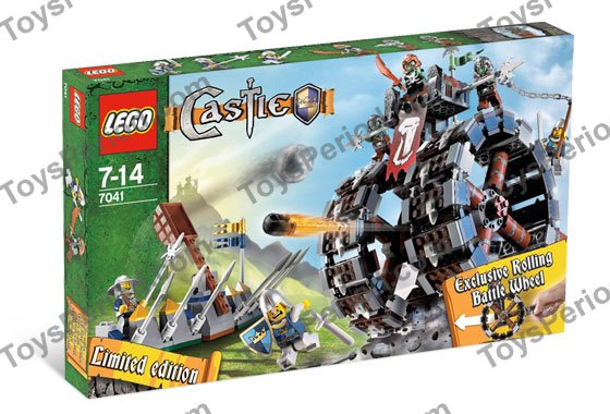 LEGO 7041 Troll Battle Wheel Instructions and Parts List