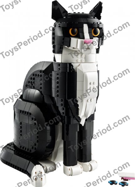 LEGO 21349 Tuxedo Cat Set Parts List