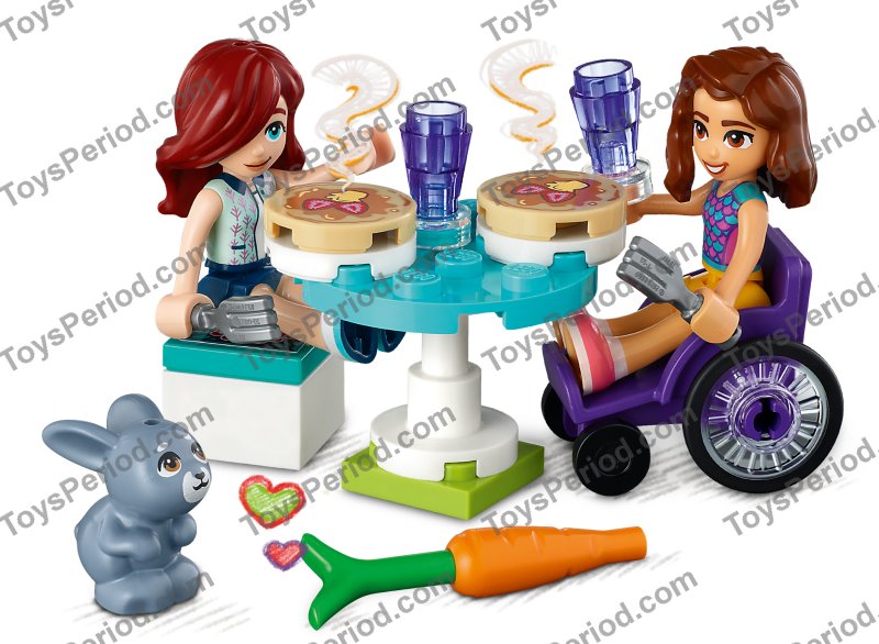 LEGO 41753 Pancake Shop Set Parts List