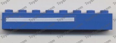 LEGO Sets with Part 3008pb107L Brick 1 x 8 with White Line Left Pattern ...