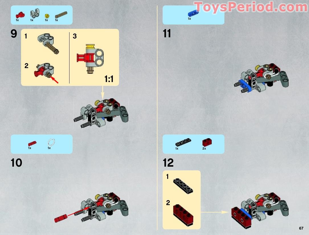 LEGO 9515 The Malevolence Instructions and Parts List