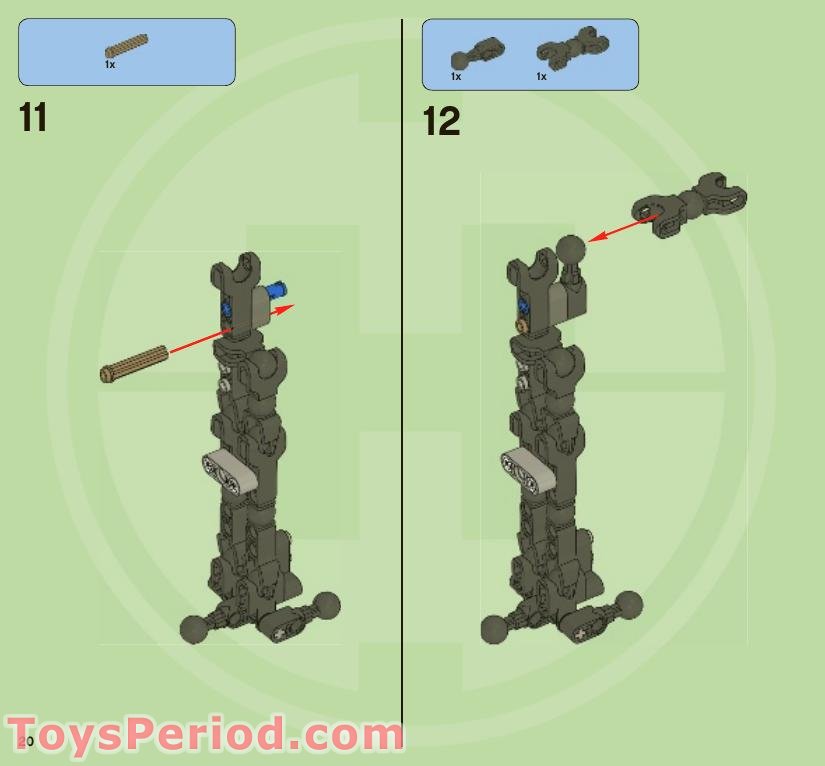 LEGO 2282 Rocka XL Instructions and Parts List