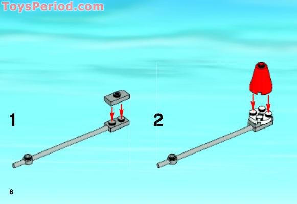 LEGO 3178 Seaplane Instructions and Parts List