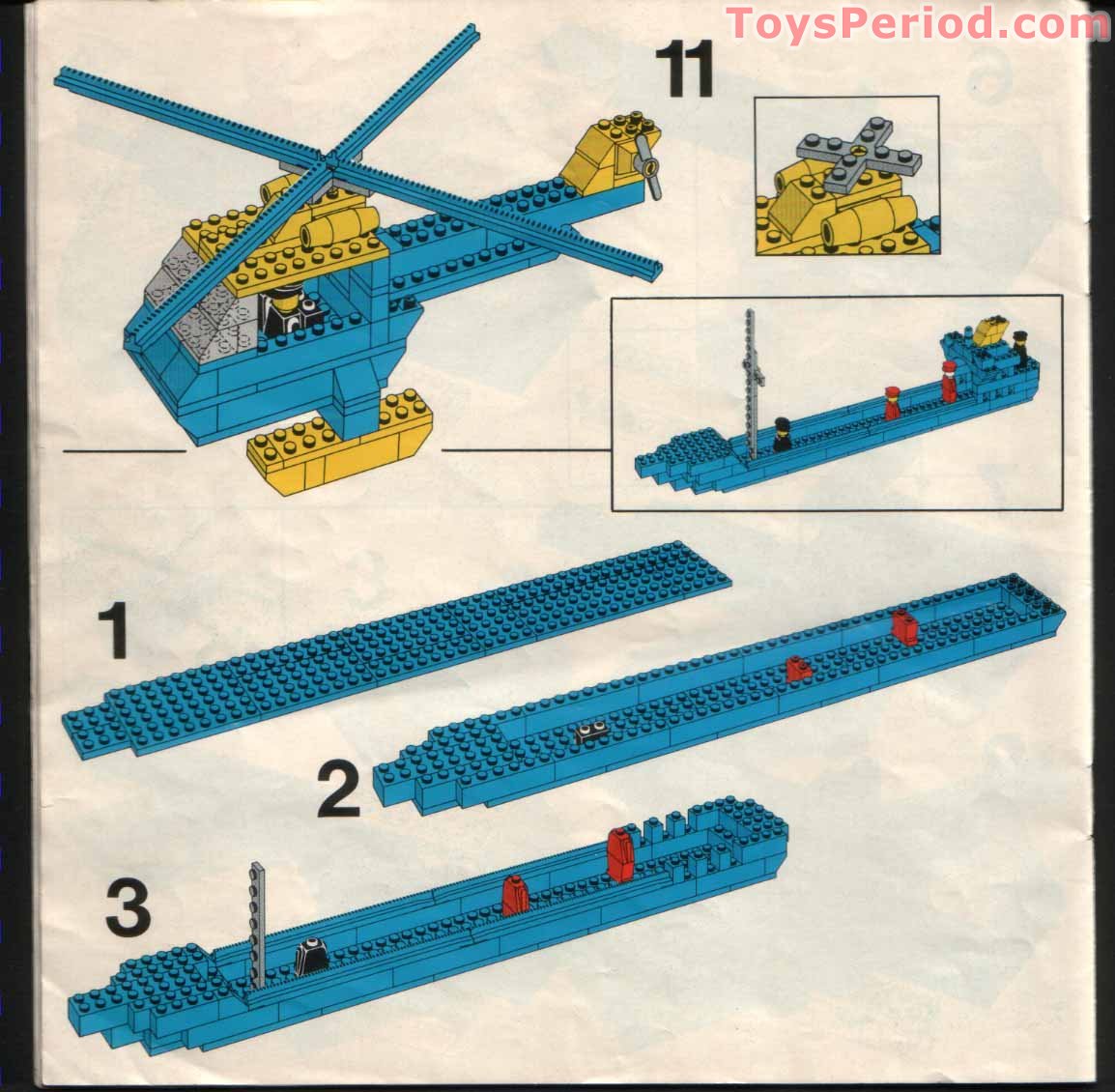 LEGO 911 Universal Building Set Instructions and Parts List
