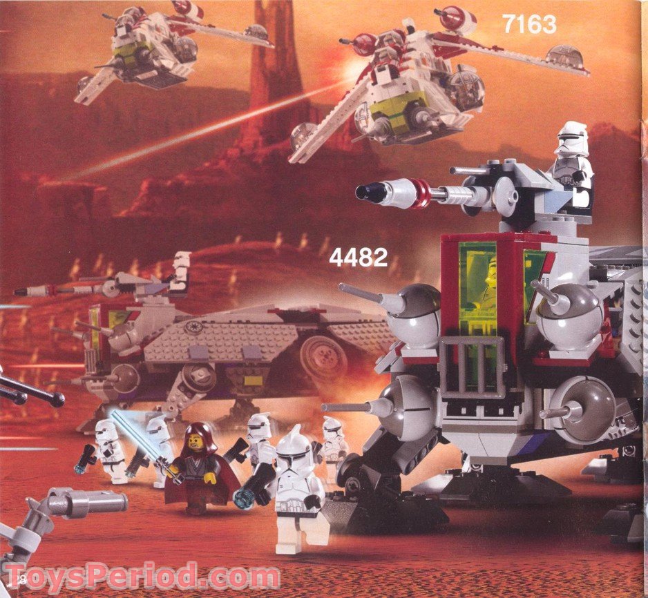 LEGO 4480 Jabba's Palace Instructions and Parts List