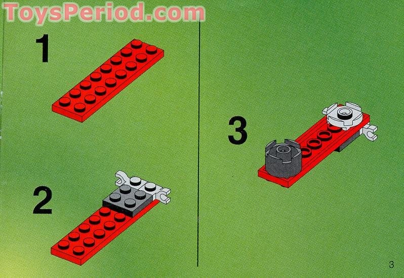 LEGO 6836 V-Wing Fighter Instructions and Parts List