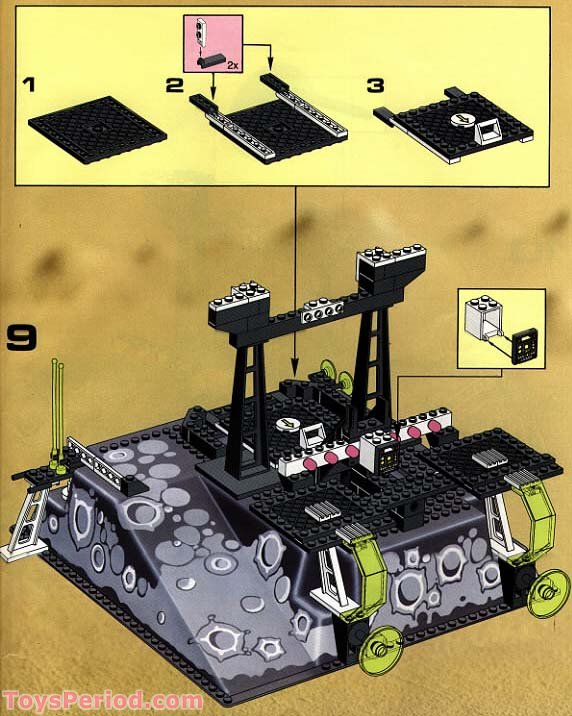 LEGO 6988 Alpha Centauri Outpost Instructions and Parts List