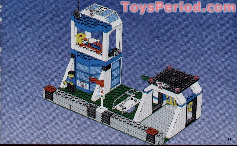 LEGO 6435 Coast Guard Hq Instructions and Parts List