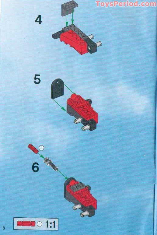 LEGO 7701 Grand Titan Instructions and Parts List