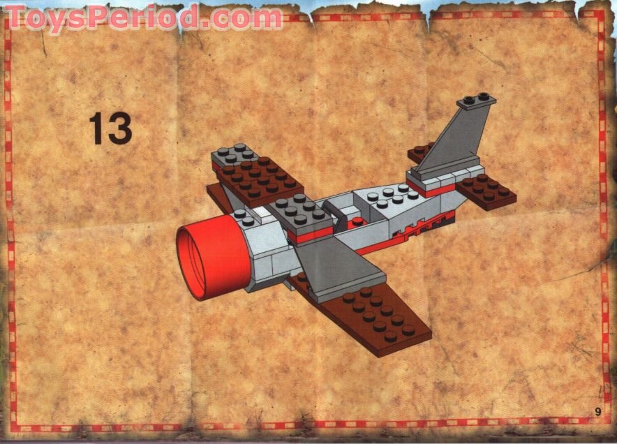 LEGO 7420 Thunder Blazer Instructions and Parts List