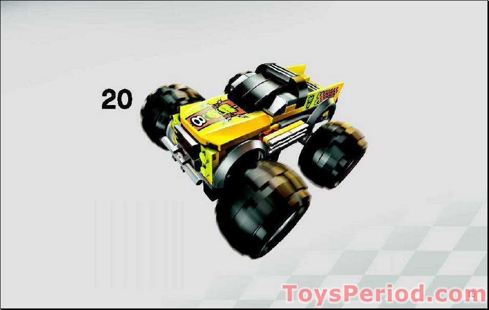 LEGO 8670 Jump Master Instructions and Parts List