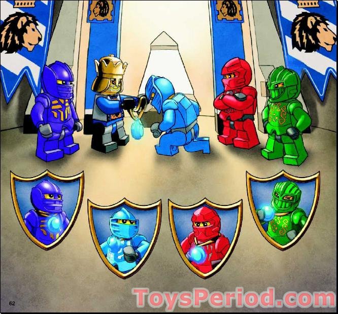 LEGO 8779 The Grand Tournament Instructions and Parts List