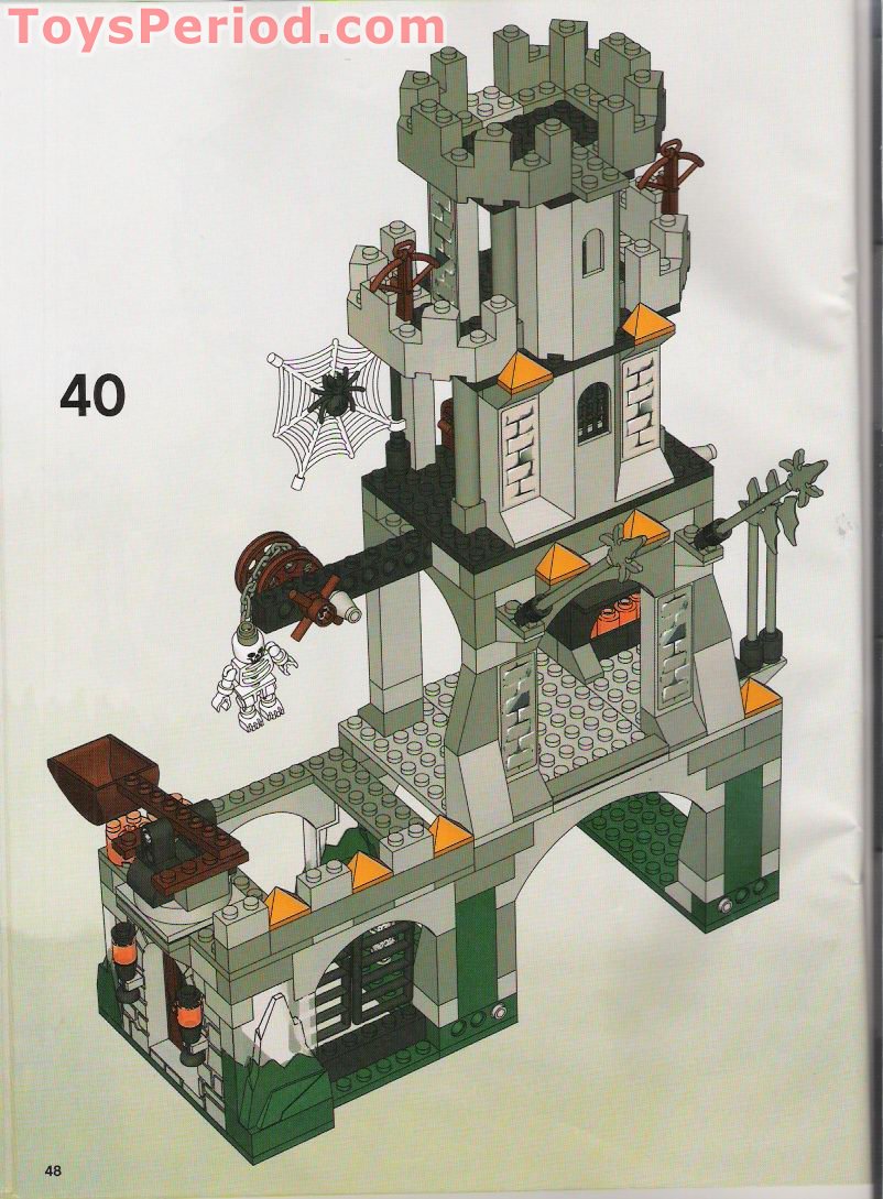 LEGO 8823 Mistlands Tower Instructions and Parts List