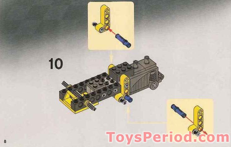 LEGO 8490 Desert Hopper Instructions and Parts List